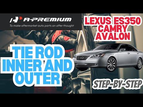How to Replace the Outer Tie Rod End on a 2013-2018 Toyota Avalon by HowToo