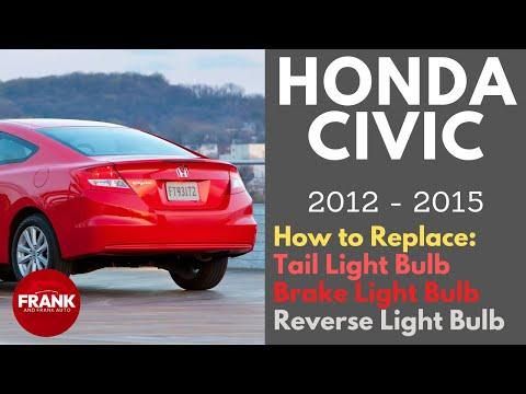 How to Replace Rear Turn Signal Bulbs (7440) on a 2012 Honda Civic by ...