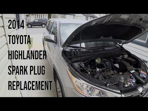 How to Replace Spark Plugs on a 2014 Toyota Highlander V6 (Plenum ...