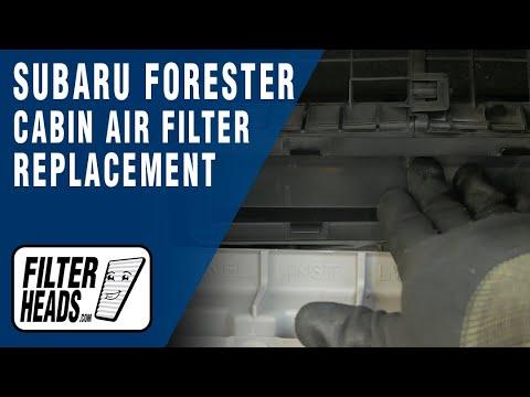How to Replace the Cabin Air Filter on a 2013 Subaru Forester (Step-by ...