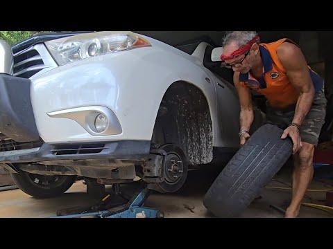 How to Replace Engine Mounts on a 2013 Toyota Highlander Hybrid AWD by ...