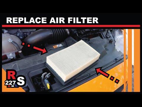 How to Replace the Engine Air Filter on a 2015-2023 Ford Mustang ...